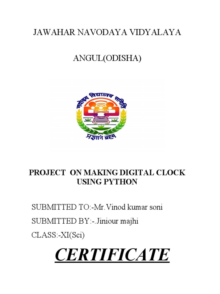 JINIOUR | PDF | Clock | Graphical User Interfaces