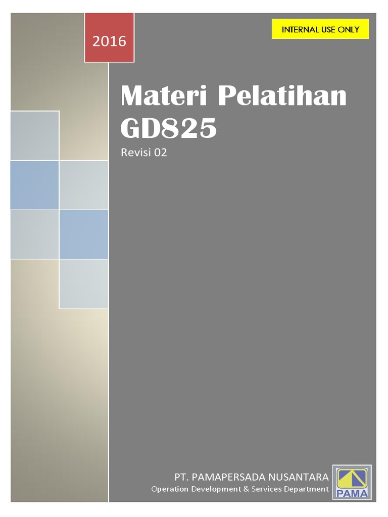 Pelatihan Operator Motor Grader GD 825 | PDF | Teknologi & Rekayasa