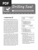 (Soal Materi) Kata Berpasangan Tetap | PDF