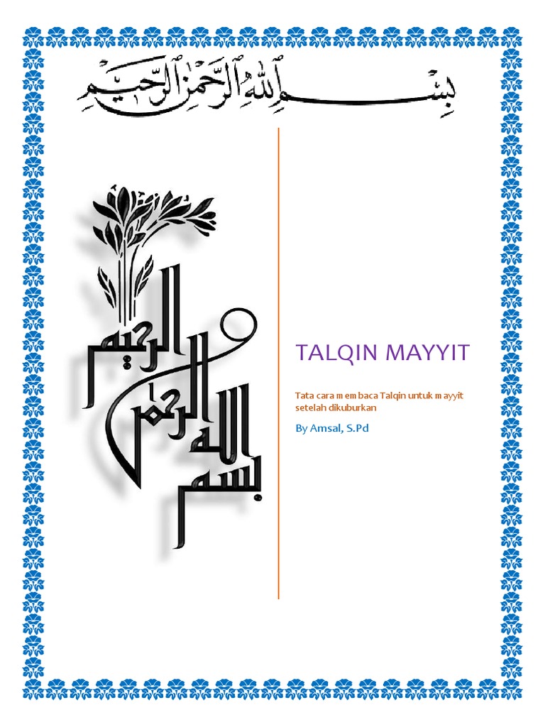 Talqin Mayat | PDF