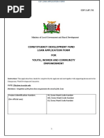 Ceda - Form - Loan Application - BW | PDF