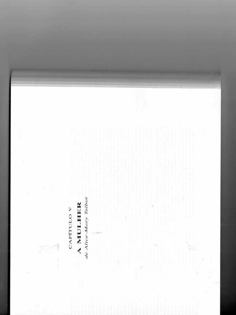 Alice Marie Talbot. A Mulher. | PDF