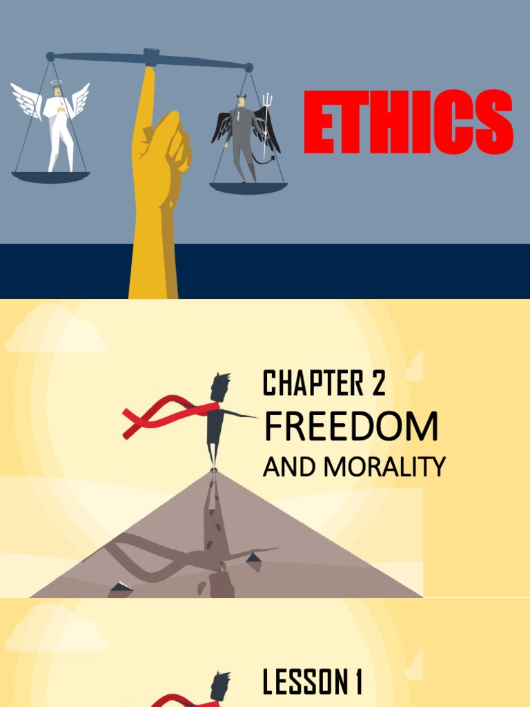 Chapter 2 Freedom and Moral Acts. Lesson 1 2 3 For Students | Download ...