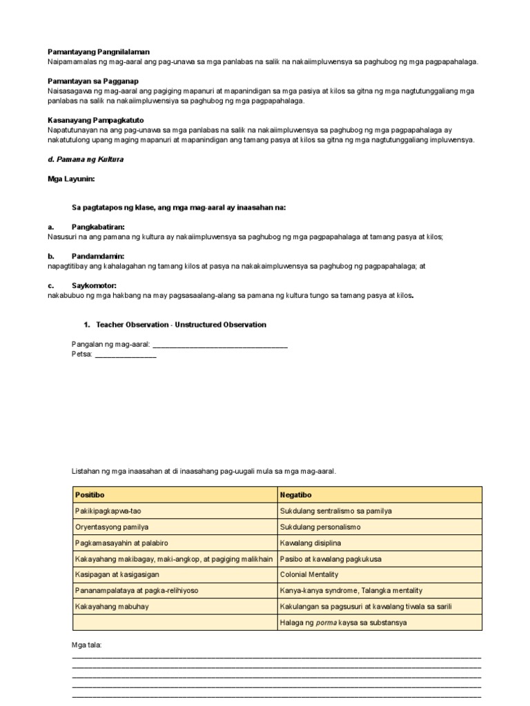 Hernandez Pajares Non Cognitive Assessment | PDF