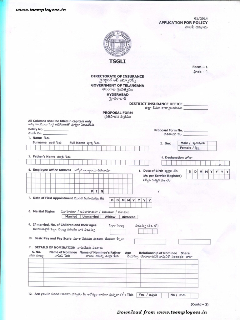 Proposal Form | PDF