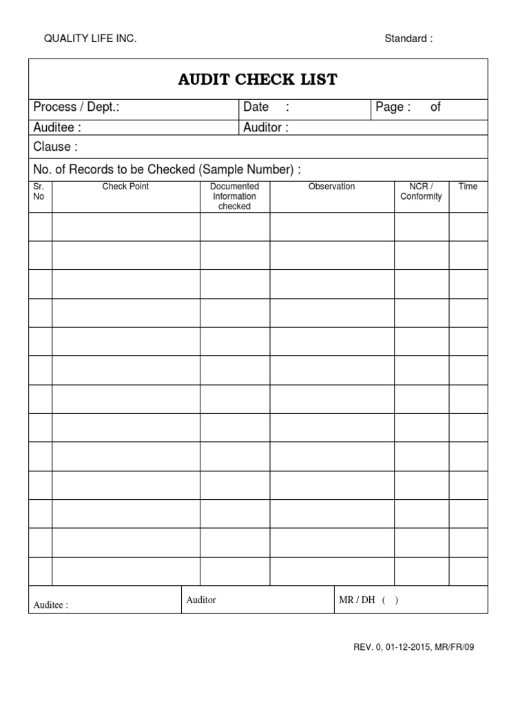 5.1 Checklist | PDF