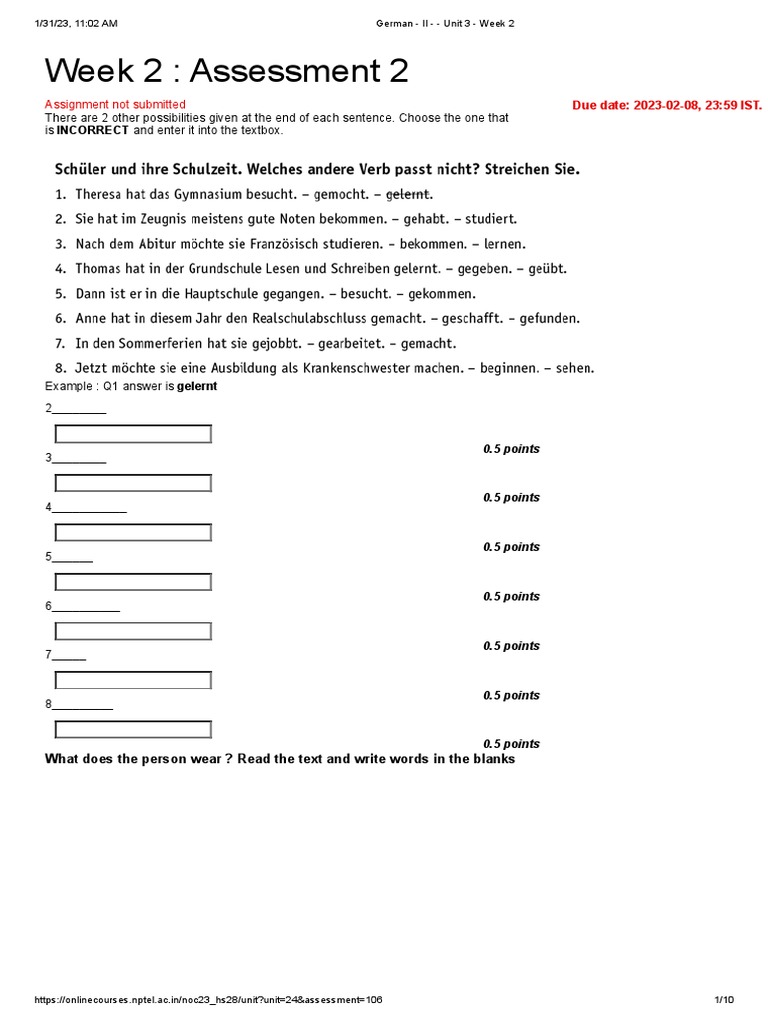 Week 2: Assessment 2 | PDF