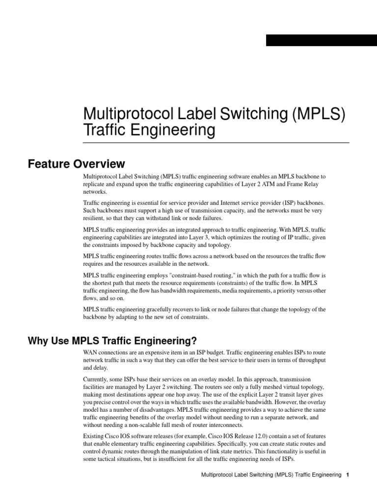 Mpls | PDF | Networking | Multiprotocol Label Switching