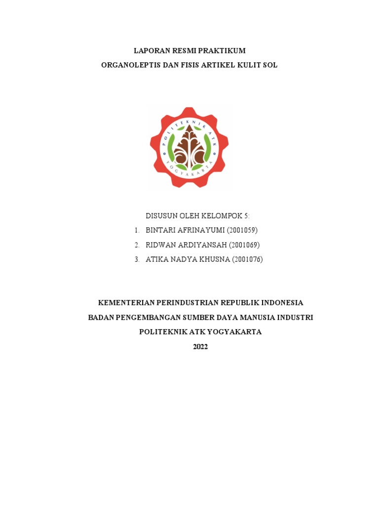 Laporan Resmi Praktikum Sol Kel 5 | PDF