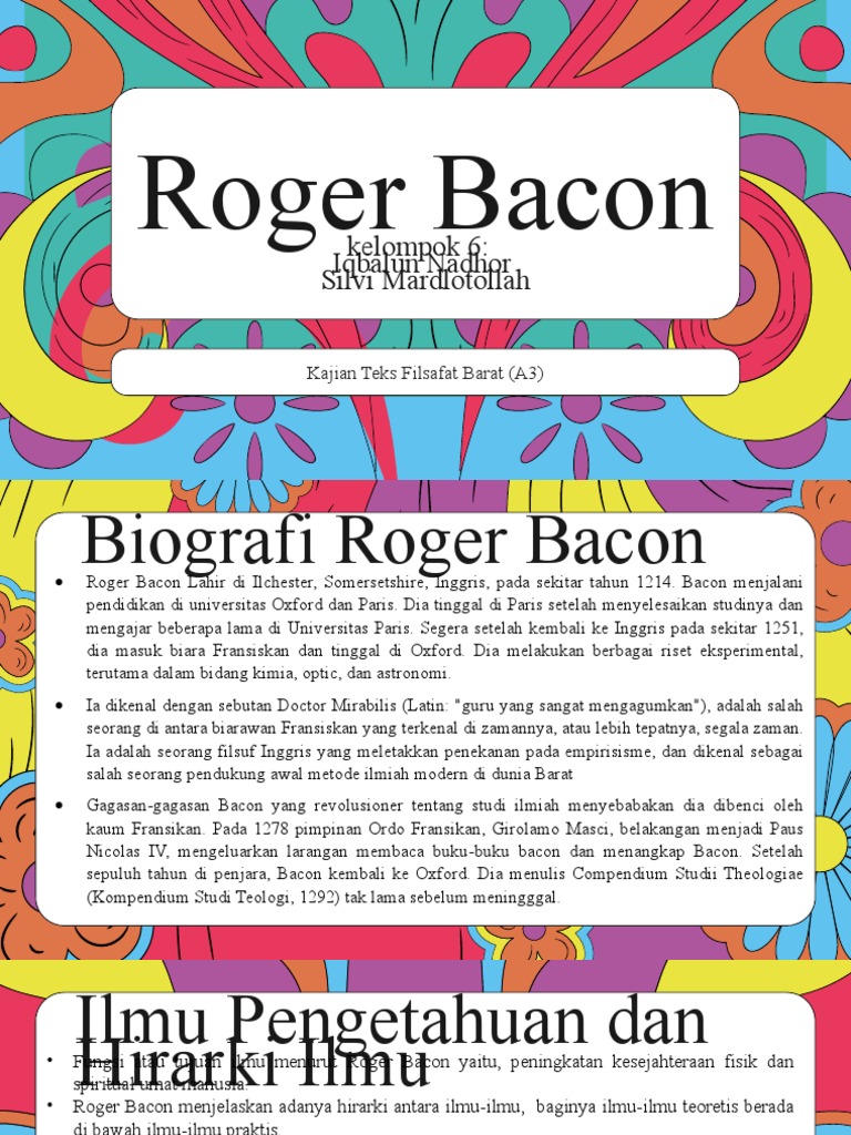Roger Bacon | PDF
