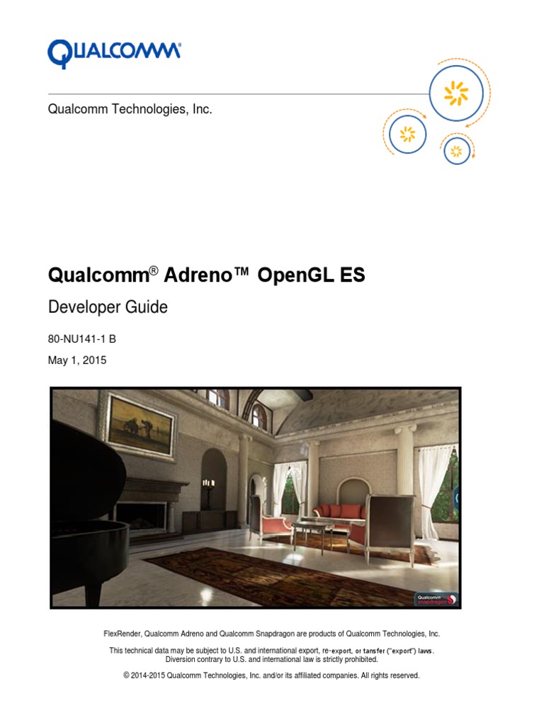 80-Nu141-1 B Adreno Opengl Es Developer Guide | PDF | Shader | Texture Mapping