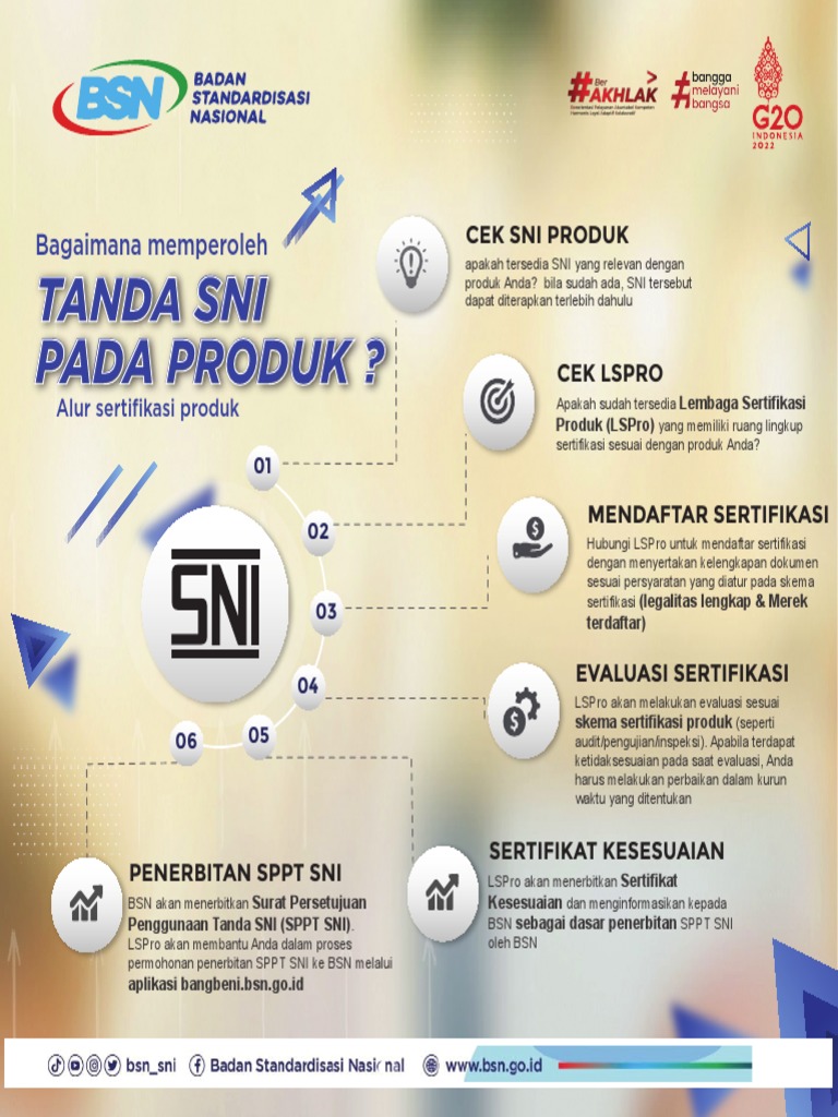 Proses Sertifikasi dan Cek SNI Produk | PDF
