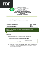 Advance ITT Practise Questions | PDF | Microsoft Access | Databases