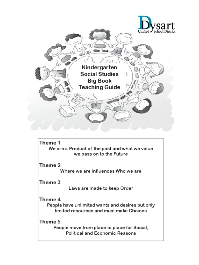 Kindergarten Social Studies Guide | PDF