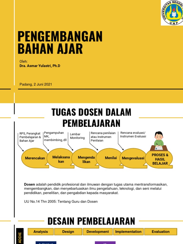 PENGEMBANGAN BAHAN AJAR Terbaru | PDF