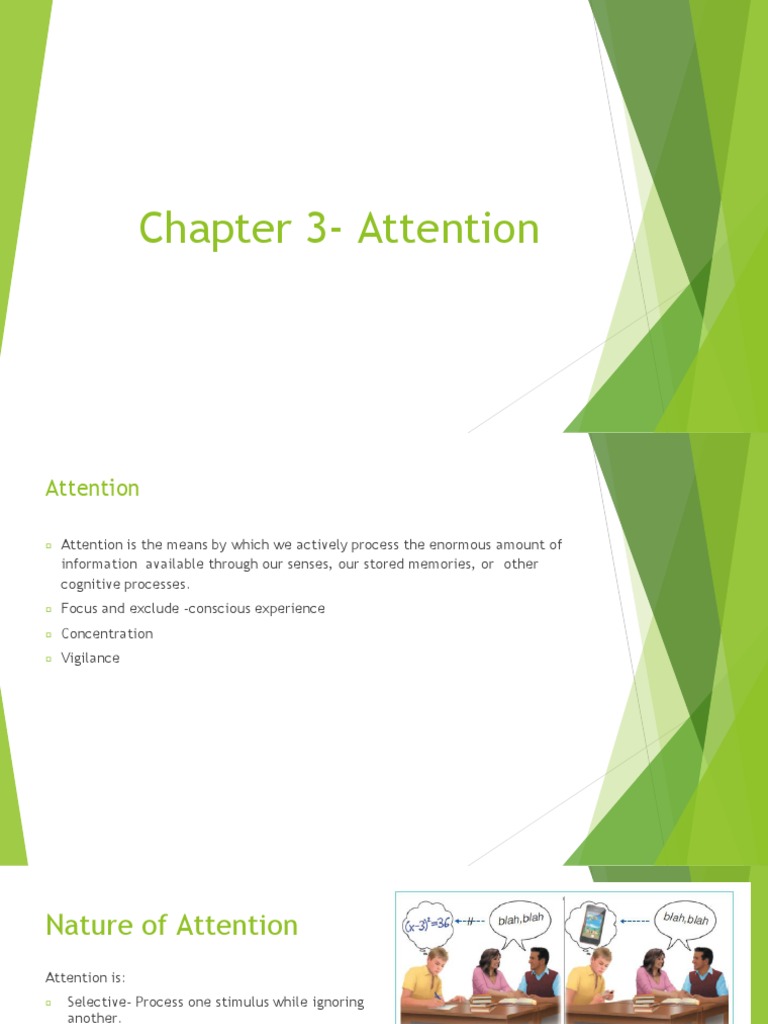 Attention | PDF | Attention | Cognitive Science