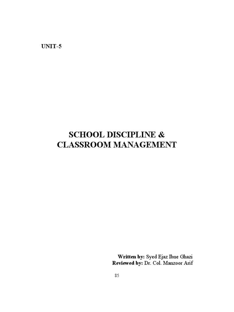 Unit 5 Pdf Teaching Method Teachers