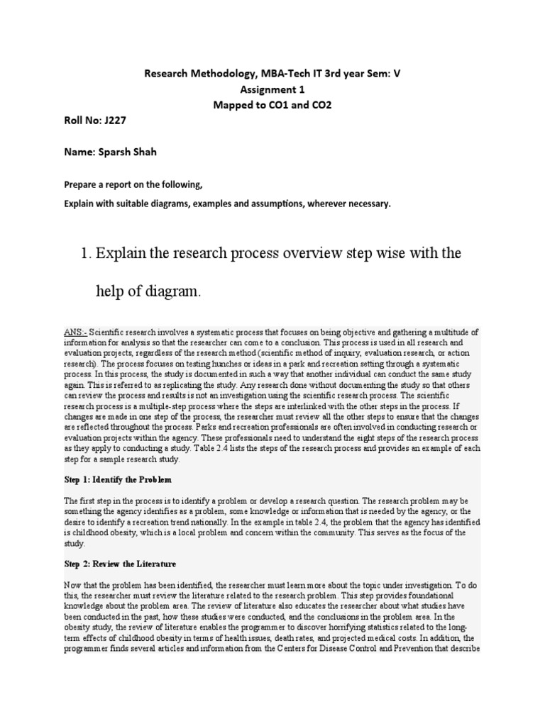 RM Assignment-1 J227 | Download Free PDF | Scientific Method | Qualitative Research