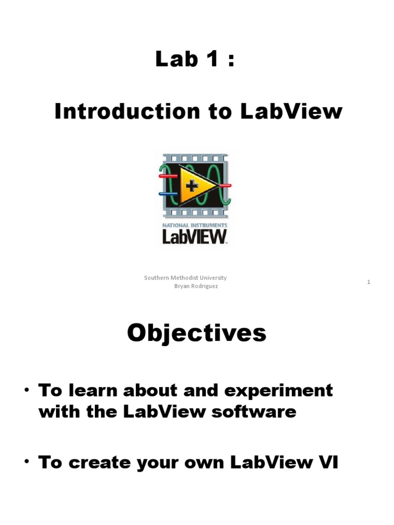 Introduction to LabView Basics | PDF | Icon (Computing) | Software