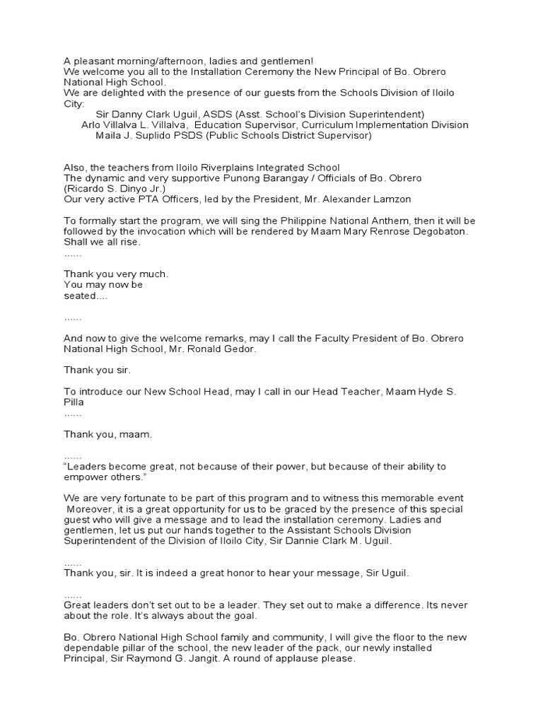 Emcee Installation | PDF