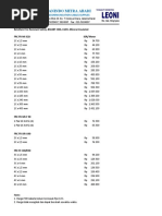 Data Sheet Kabel NYFGbY PDF | PDF | Electrical Conductor | Electrical ...