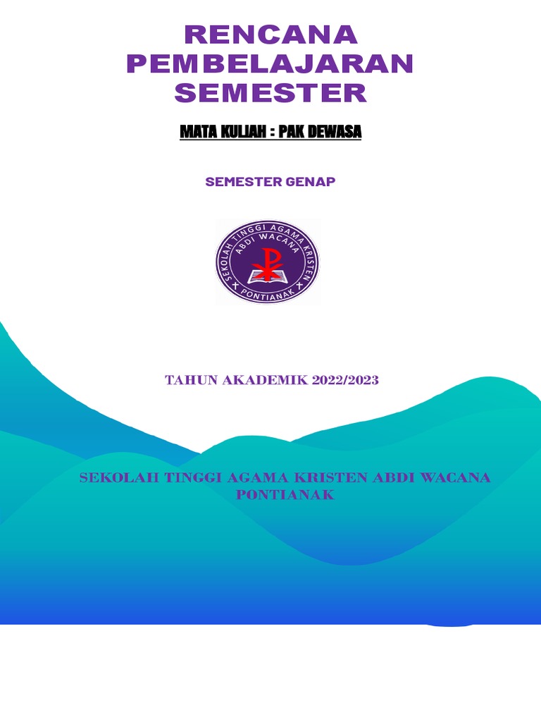 RPS Pak Dewasa | PDF | Karier & Perkembangan | Sains & Matematika