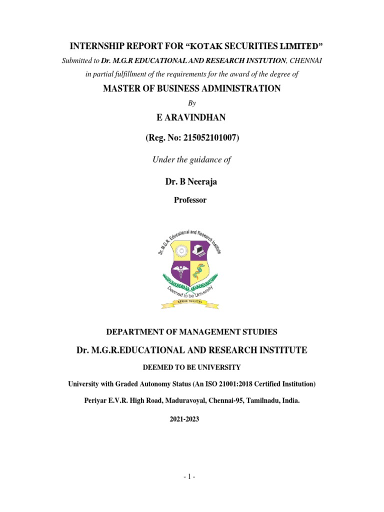 Aravindhan PDF | PDF | Stocks | Financial Markets