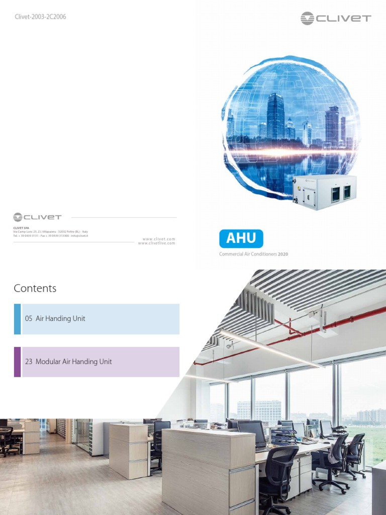 16.1 Clivet-2003-2C2006 CKS CKZ CKDX | PDF | Air Conditioning | Heat ...