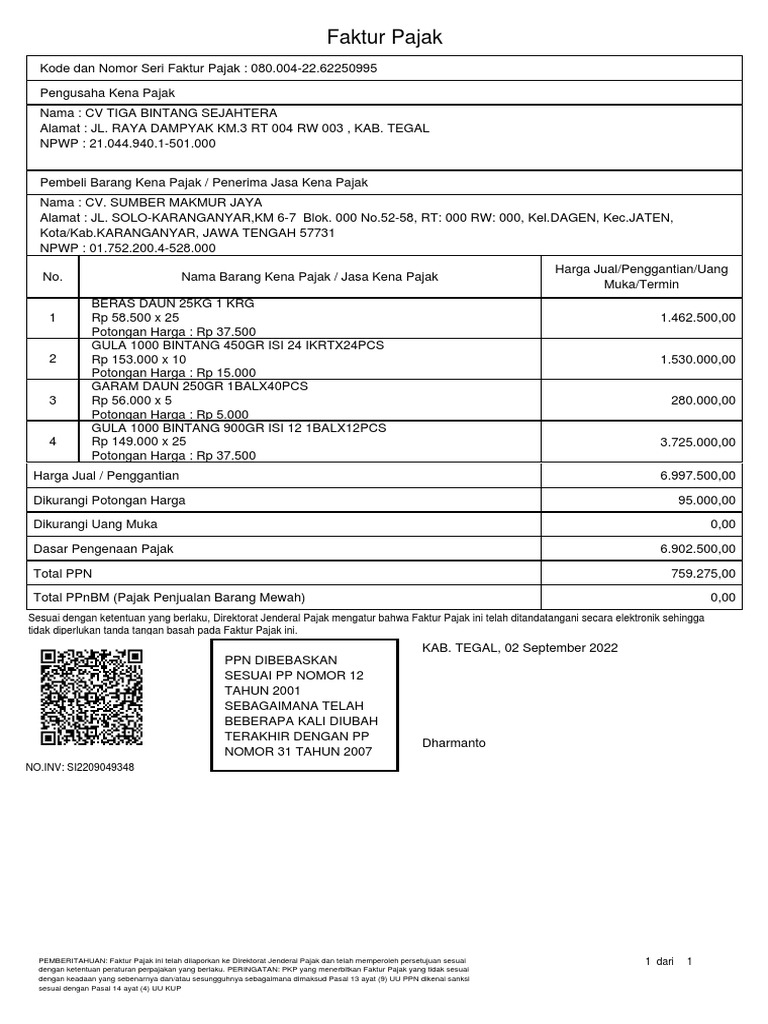 FP Luwes Mall Palur 02 Sept '22 (Si2209049348) | PDF