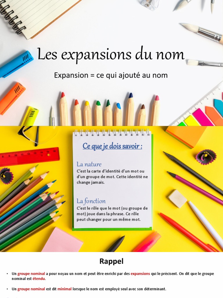 3 - Les Expansions Du Nom | PDF