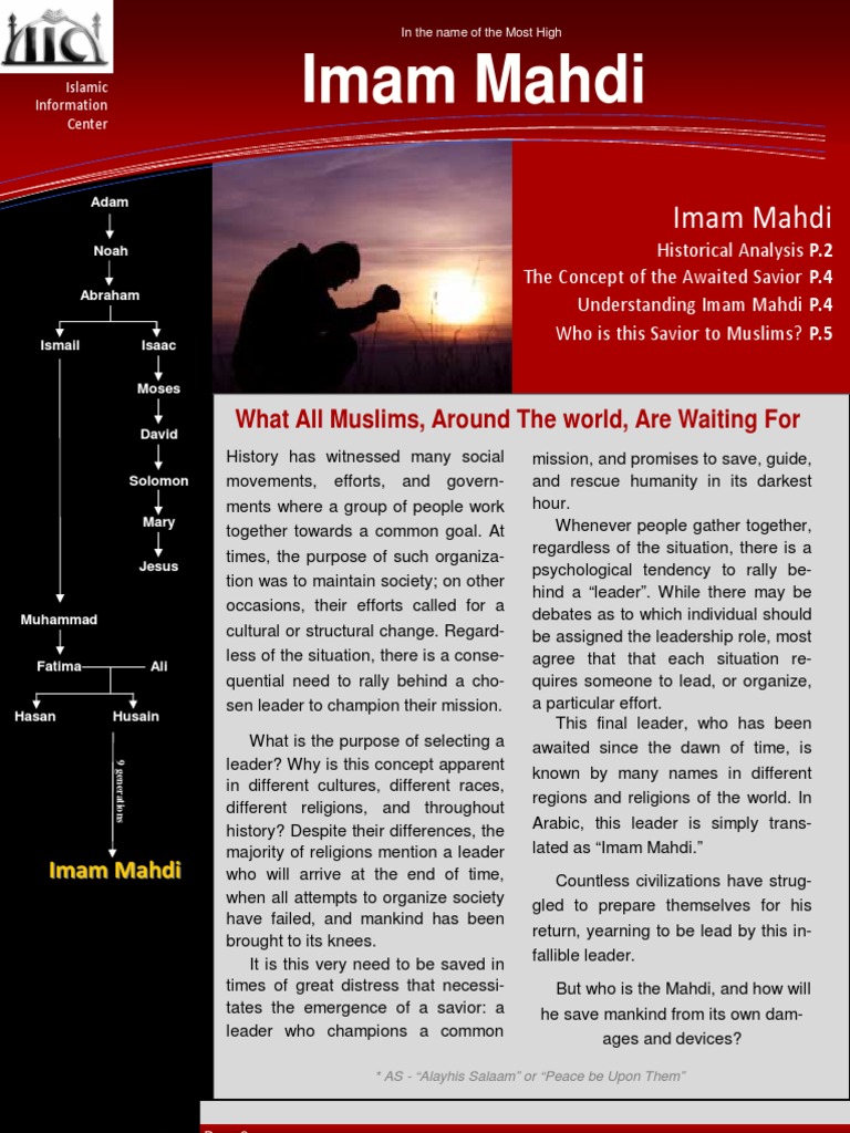 Imam Mahdi | PDF | Messiah | Jesus