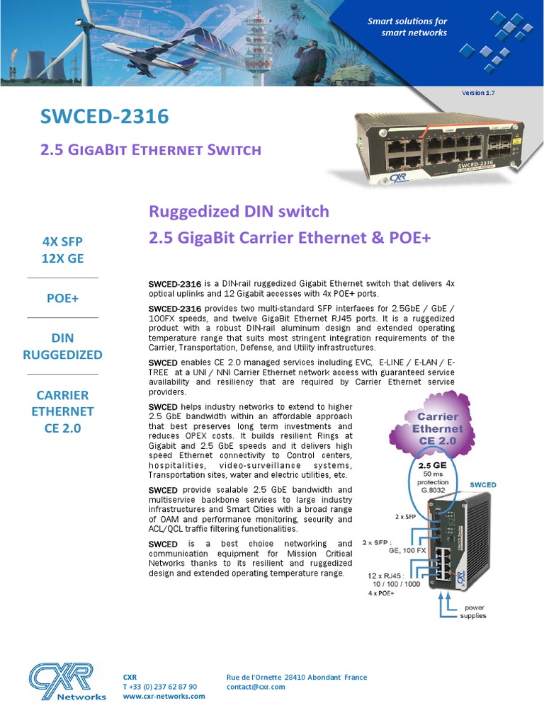 Swced 2316 Uk | PDF | Ethernet | Computer Network