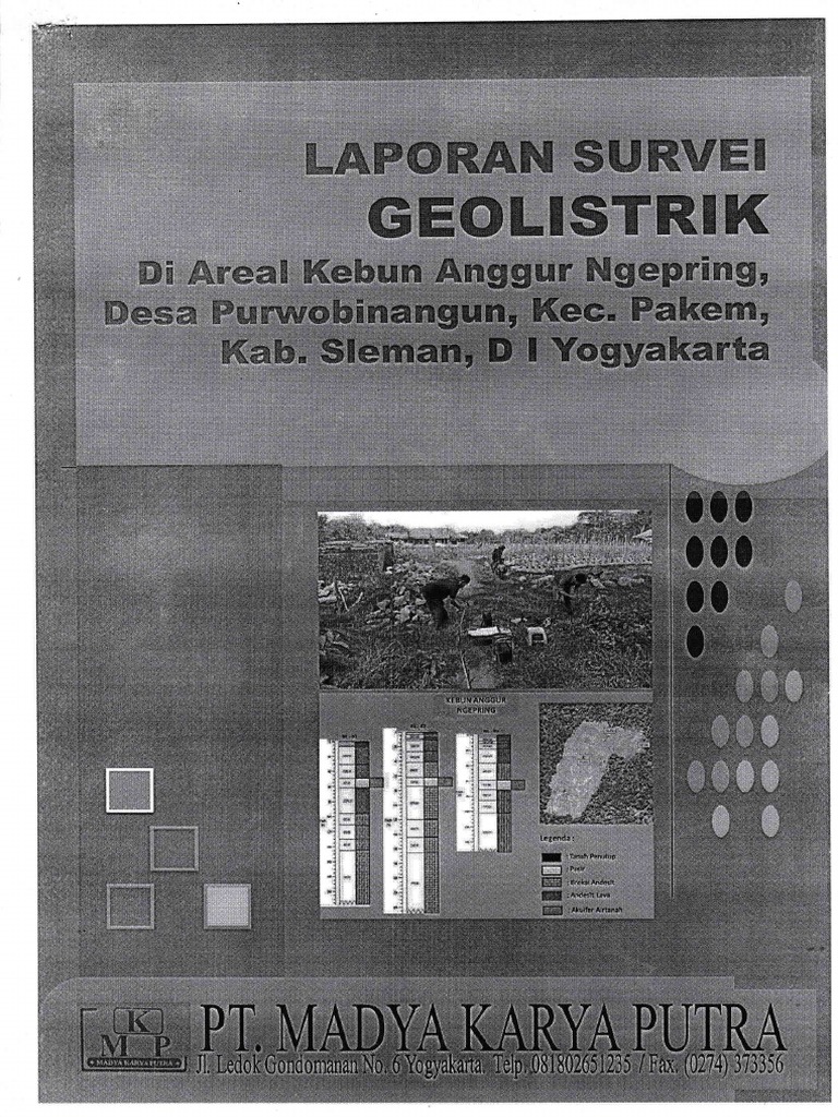 Laporan Survey Geolistrik | PDF