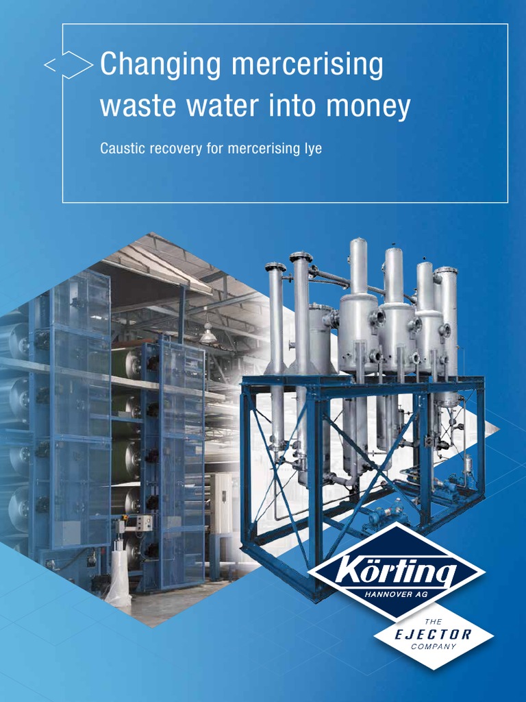 Mercerising Wastewater Caustic Recovery System | PDF | Sodium Hydroxide ...