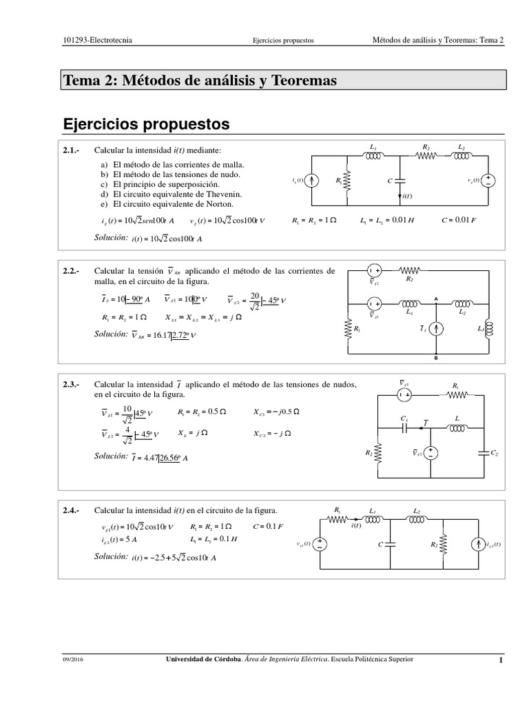 Tema 2 (Ejercicios Propuestos) | PDF | Ingeniería | Metrología