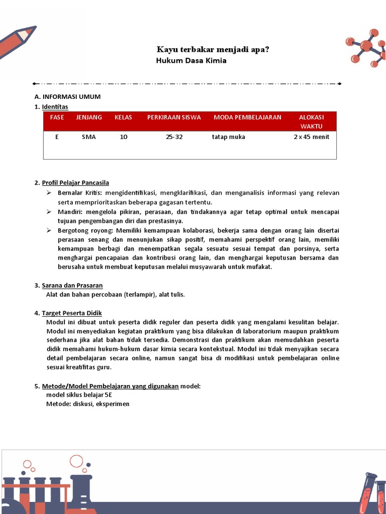 Modul Ajar Dasar Dasar Teknik Kimia Industri Pdf - EmriDev