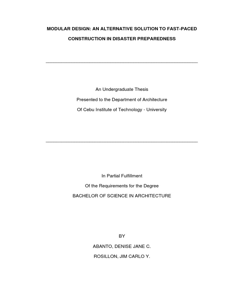 Thesis Manuscript Reference | PDF | Air Conditioning | Ventilation ...