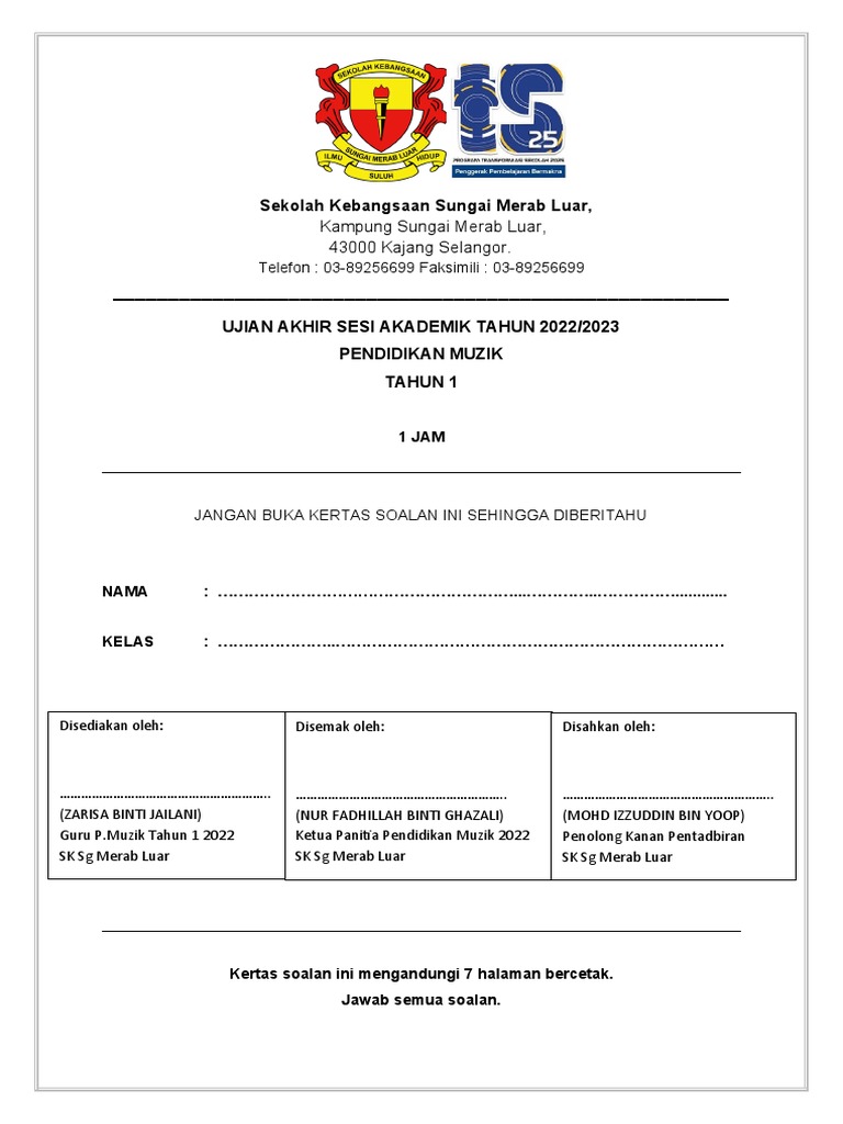 Cover Uasa 2022 | PDF