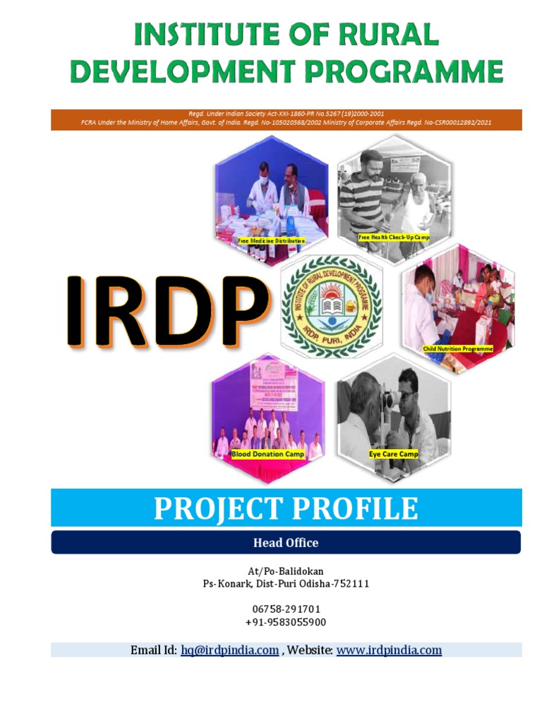 Rural Health Initiatives by IRDP | PDF | Governance | Child Care