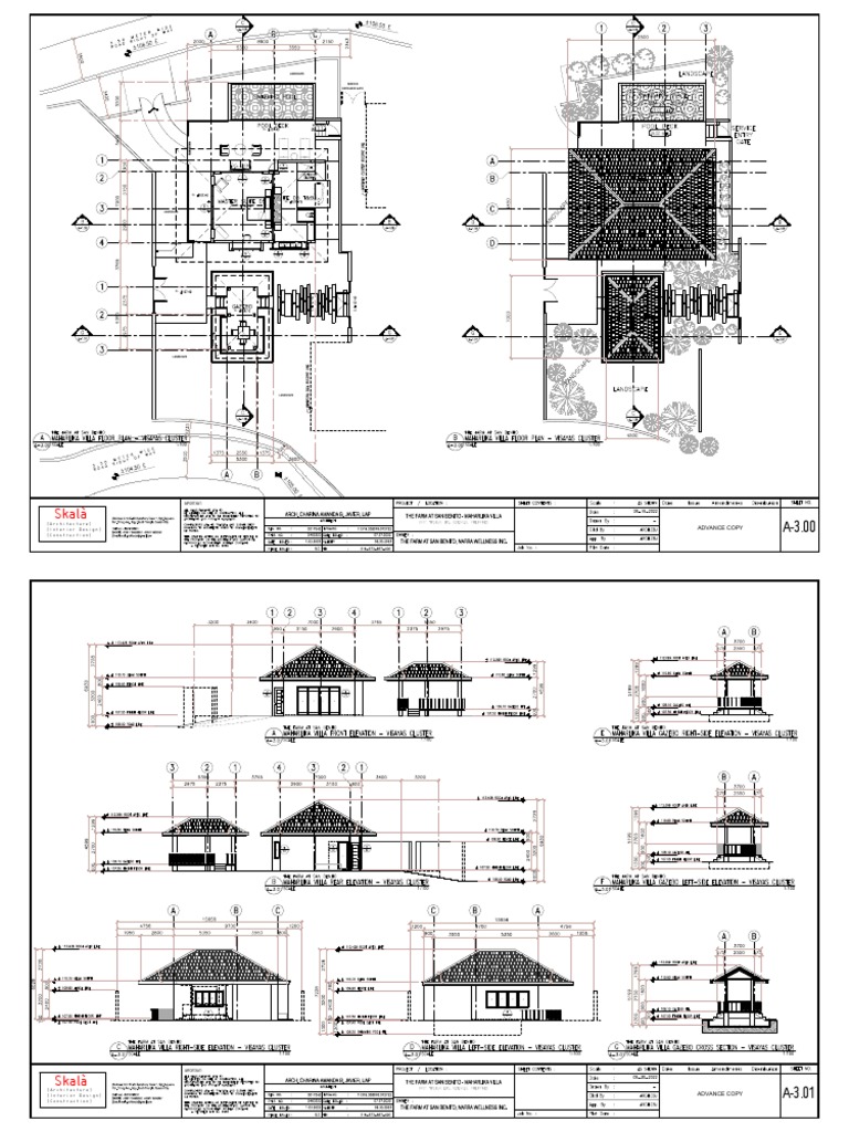 TFSB - MV - A-3.00 To A-3.03 - Visayas Cluster AR Plans - 20220930 ...