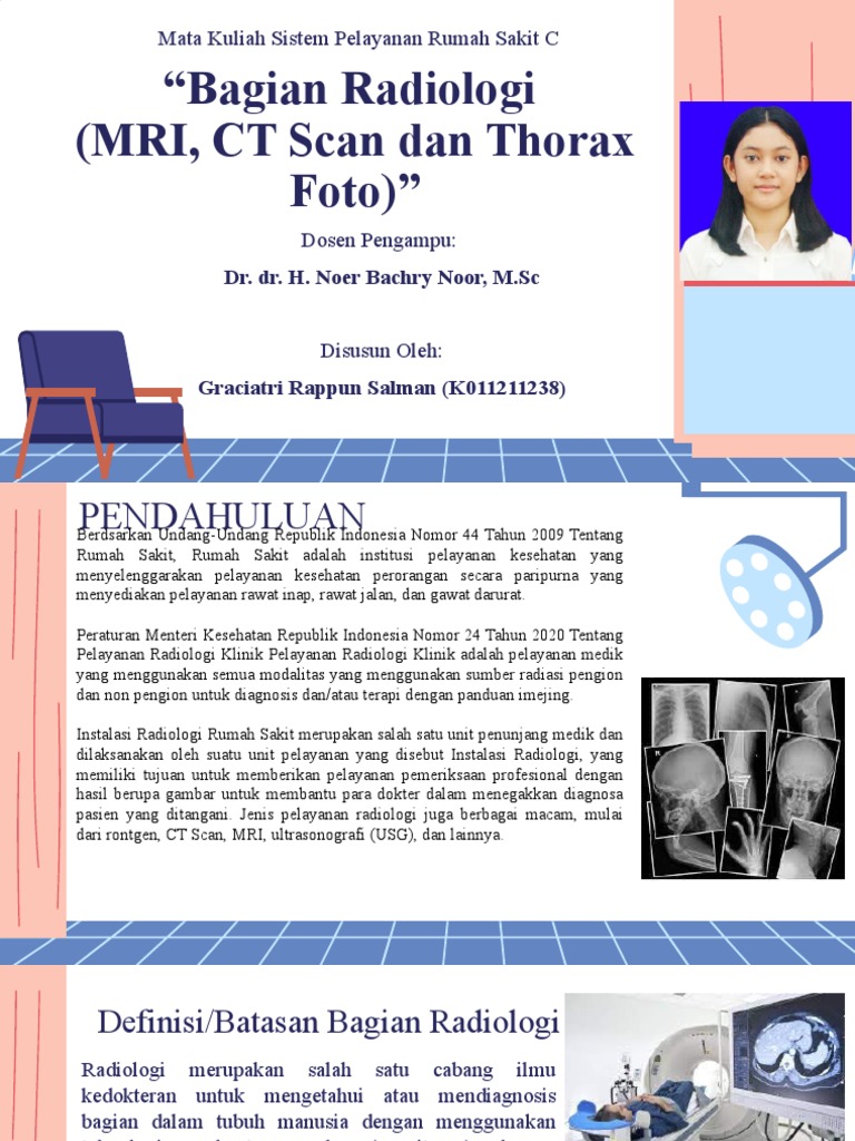 51-Bidang Radiologi (MRI, CT SCAN, THORAX FOTO) - Graciatri Rappun ...