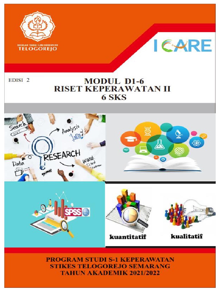 Modul d1-6 Riset Kep II Finish | PDF