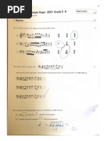 ABRSM Grade 5 Practice Test | PDF | Scale (Music) | Musicology