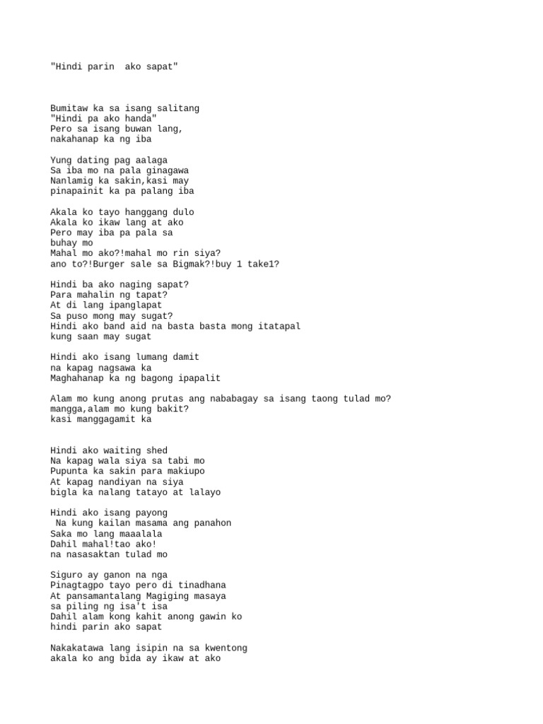 My Spoken Poetry (Feb Ibig) | PDF