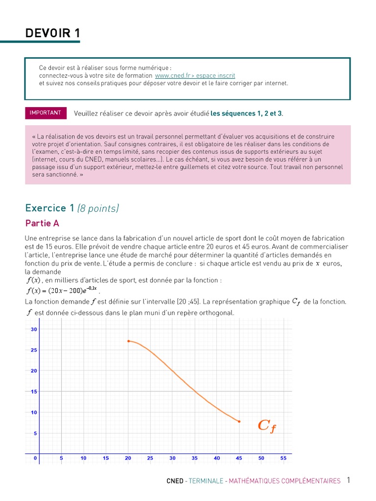 7MA07DV0322 Devoir1 | PDF