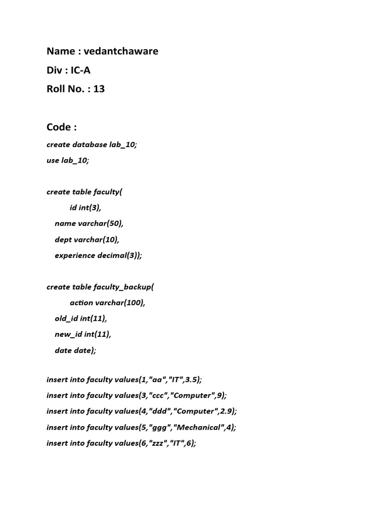 Lab Assignment - 10 | PDF