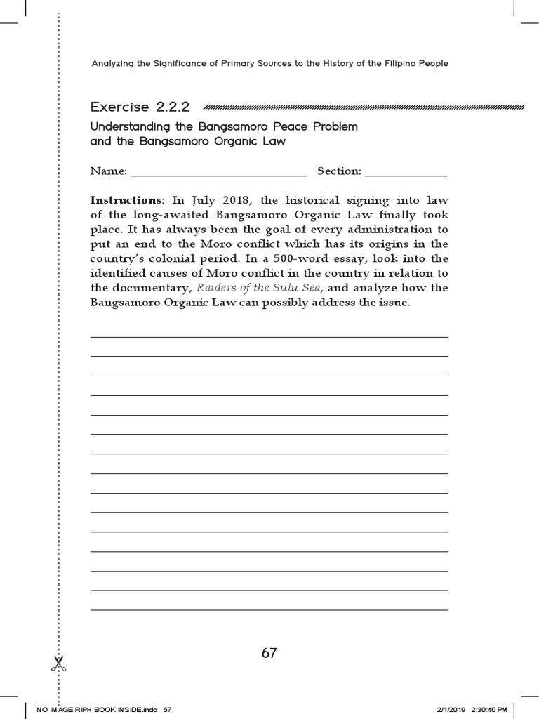 Week 2 Exercise 2 Pdf Philippines Asia 