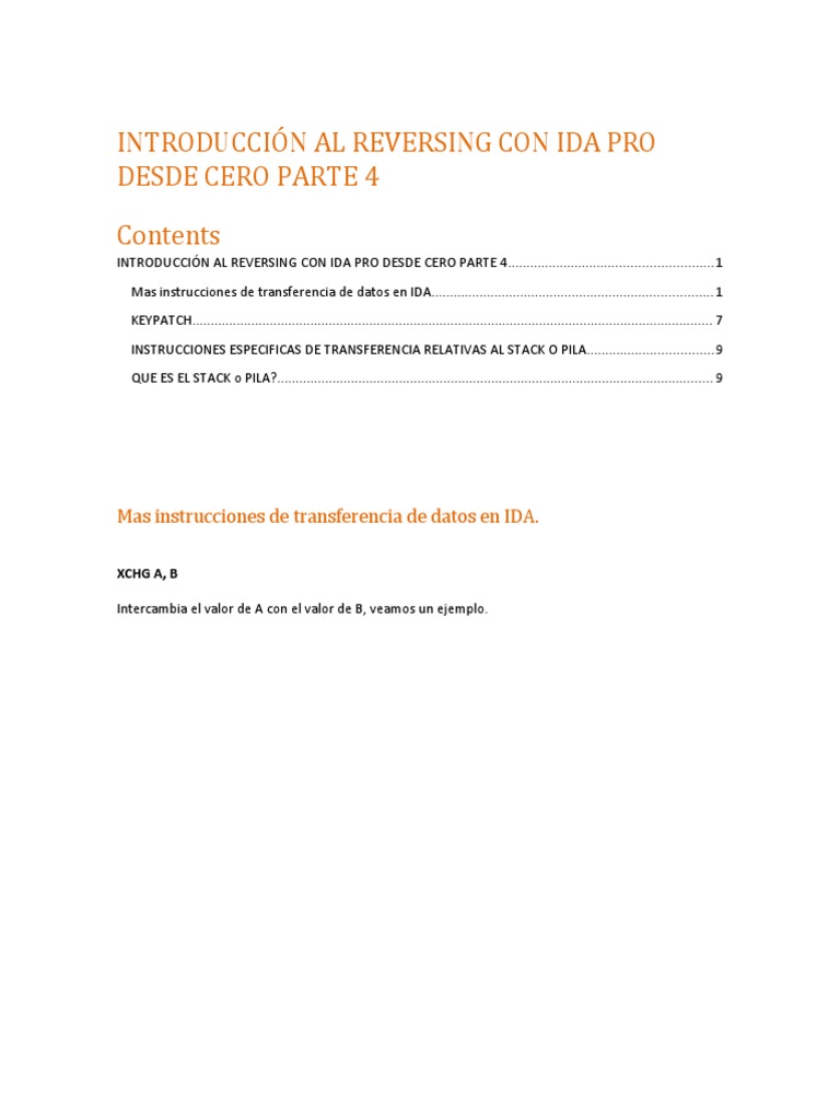 4-Introduccion Al Reversing Con Ida Pro Desde Cero | PDF | Hardware de ...