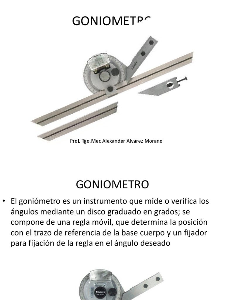Metrologia 5 Goniometro | PDF