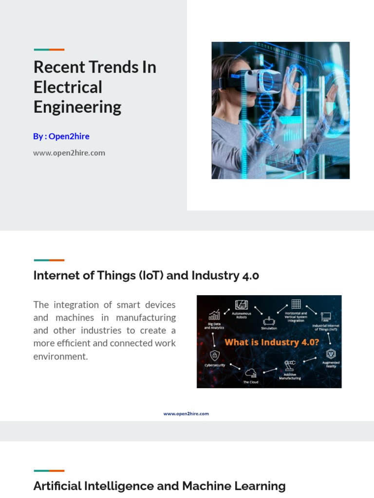 Recent Trends in Electrical Engineering 2023 | PDF